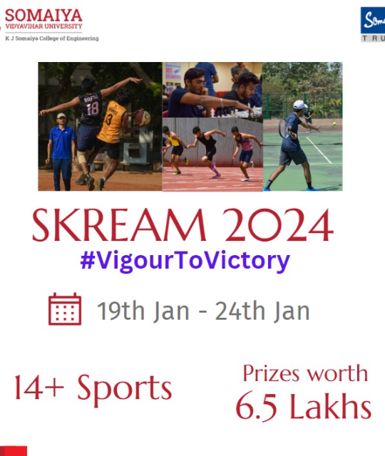 SKREAM- Annual Sports Festival of KJSSE 2024 | K J Somaiya School of ...