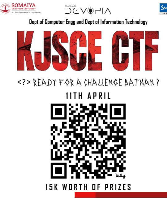 KJSSE CTF | K J Somaiya School of Engineering